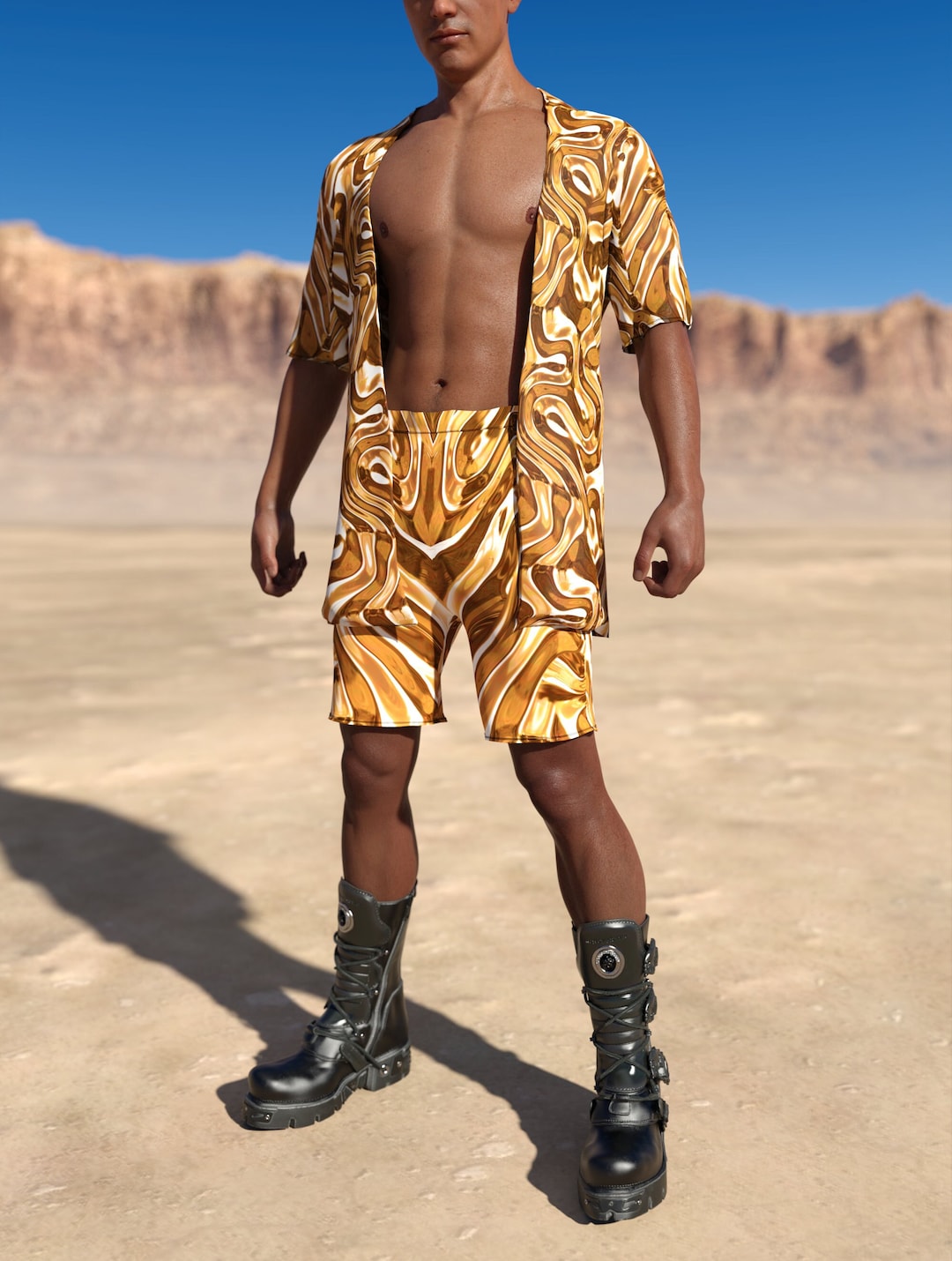 Male Rave Set, Music Festival Set, Festival Male Set, Performance Rave ...