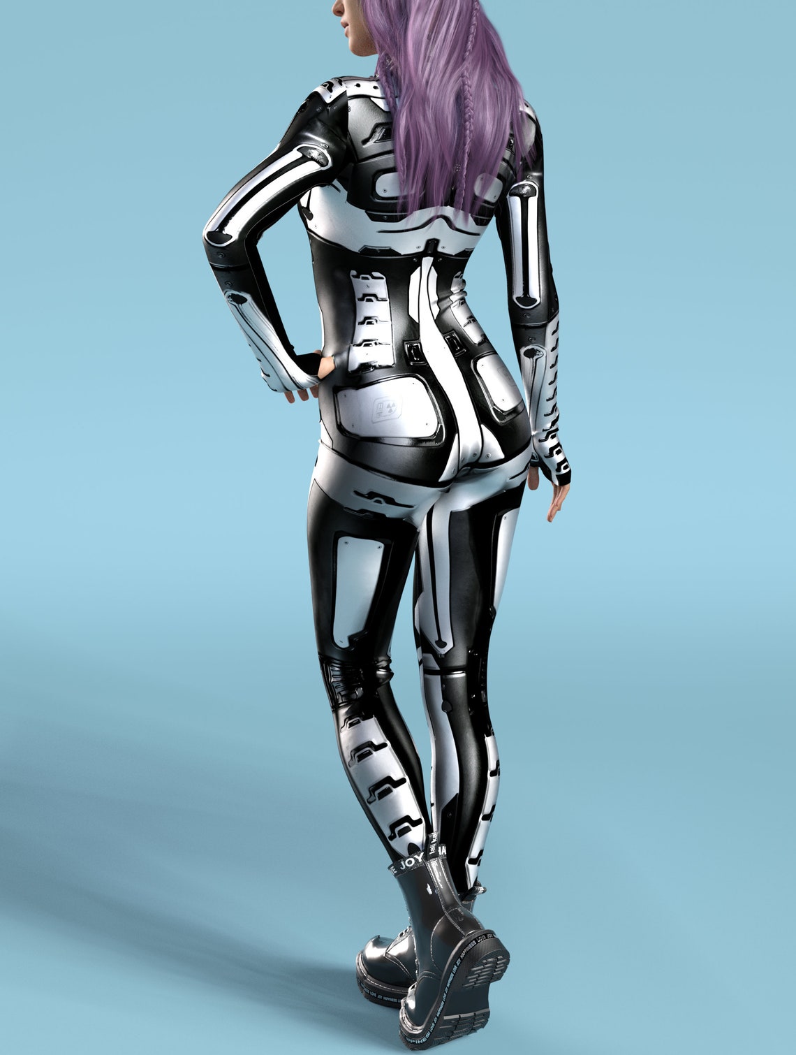 Robot Bodysuit Rave Clothing Festival Cyberpunk Clothing - Etsy