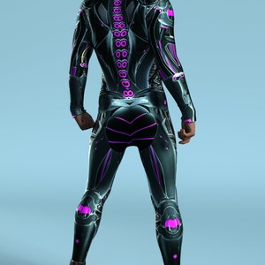 Robot Costume Men, Droid Costume Men, Festival Costumes for Men, Rave ...