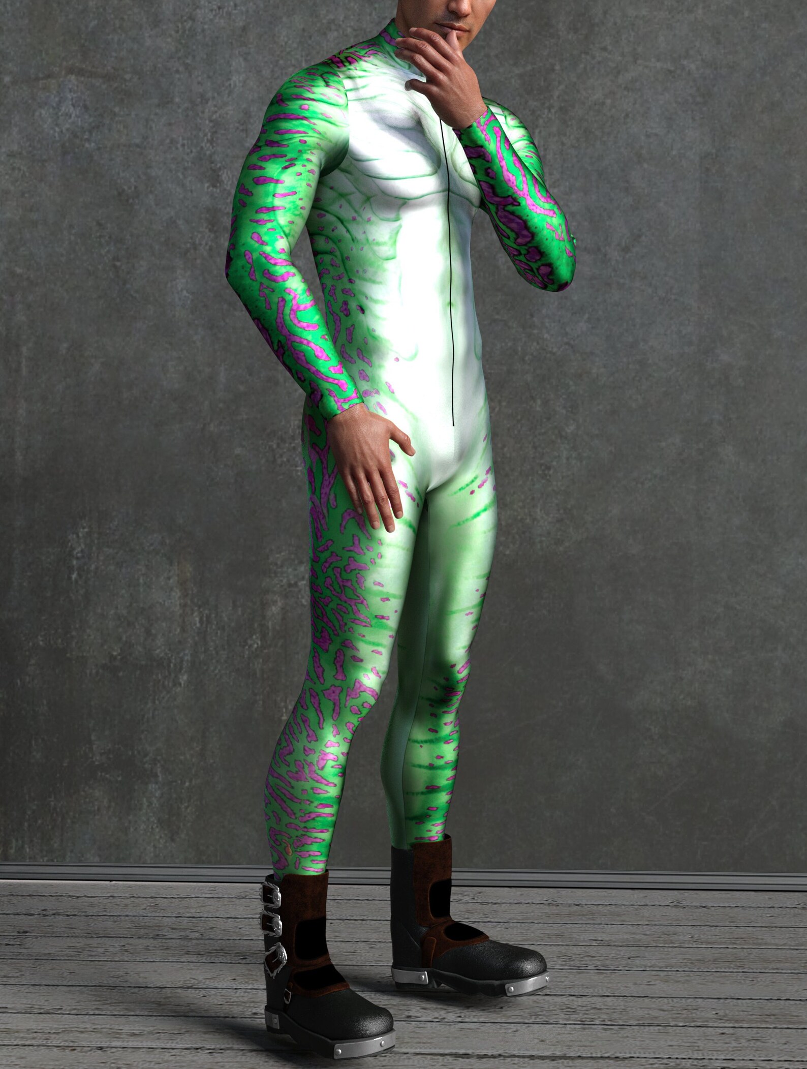 Alien Bodysuit Men Alien Costume Men Halloween Costumes Men - Etsy