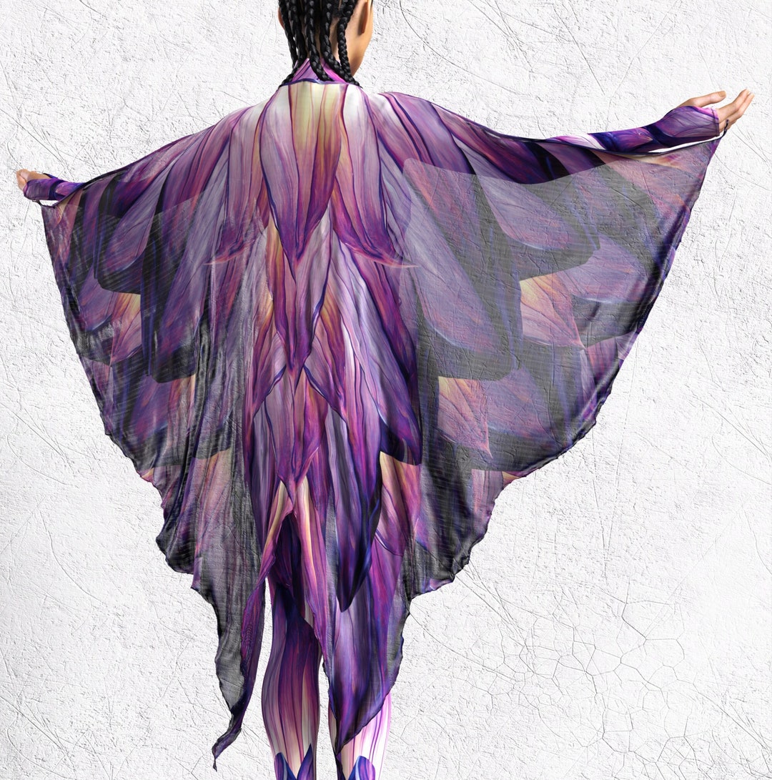 Rave Wings Woman, Performance Set Woman, Festival Mesh Wings, Sexy ...