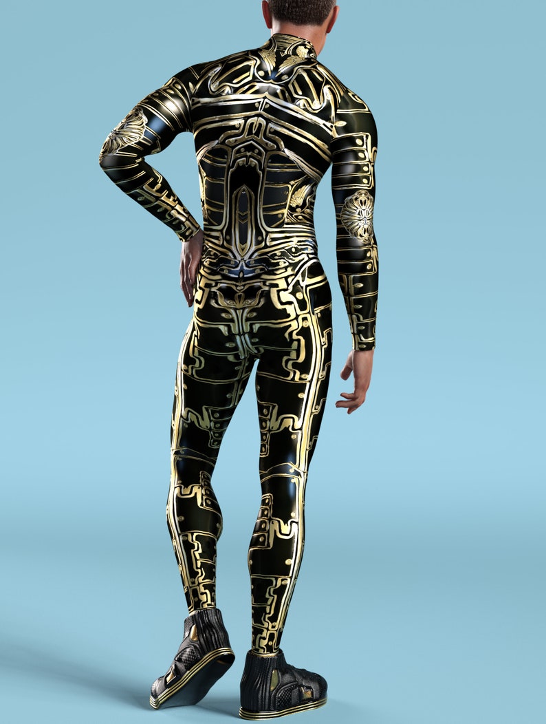 Egyptian God Cyber Droid Costume Armour Costume Men Festival - Etsy