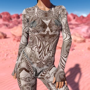 Festival Costume Woman, Mesh Rave Disco Costume, Performance Mesh ...