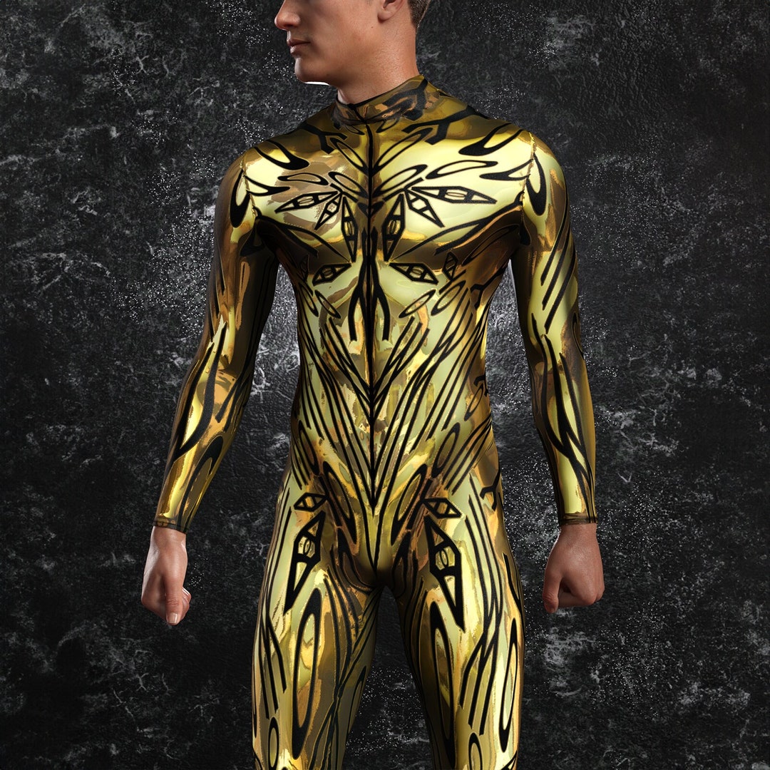 Halloween Party Men Costume, Halloween Male Costume, Futuristic Costume ...
