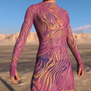 Transparent Short Dress for Men, Sheer Short Festival Dress for Men ...