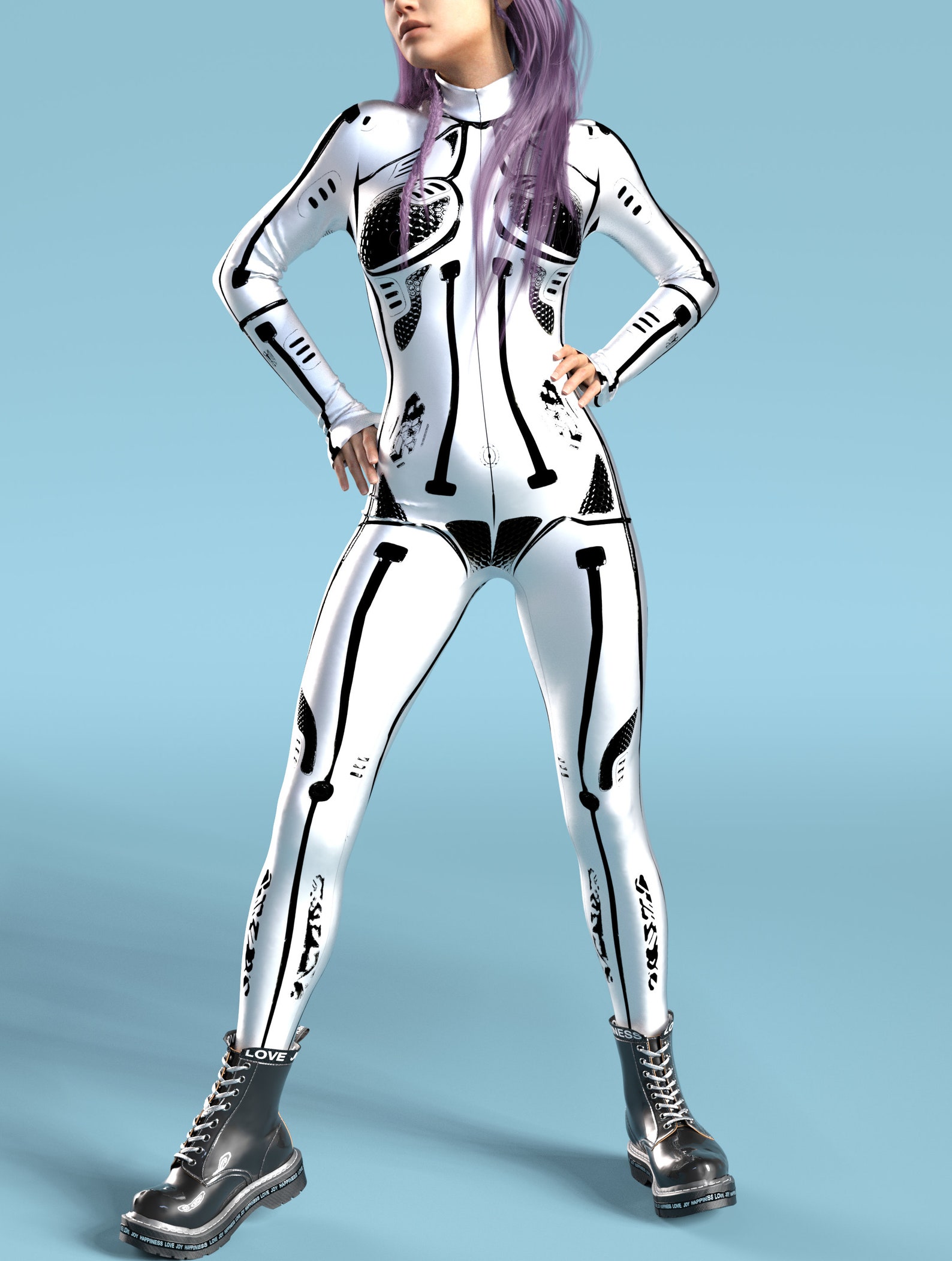 Disfraz de robot Disfraz de cosplay sexy Ropa de festival | Etsy