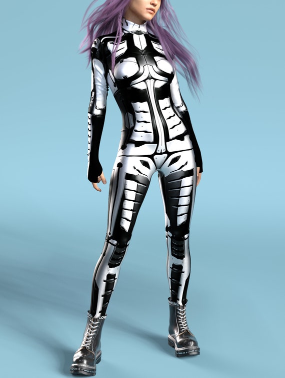 Robot Bodysuit Rave Clothing Festival Cyberpunk Clothing - Etsy