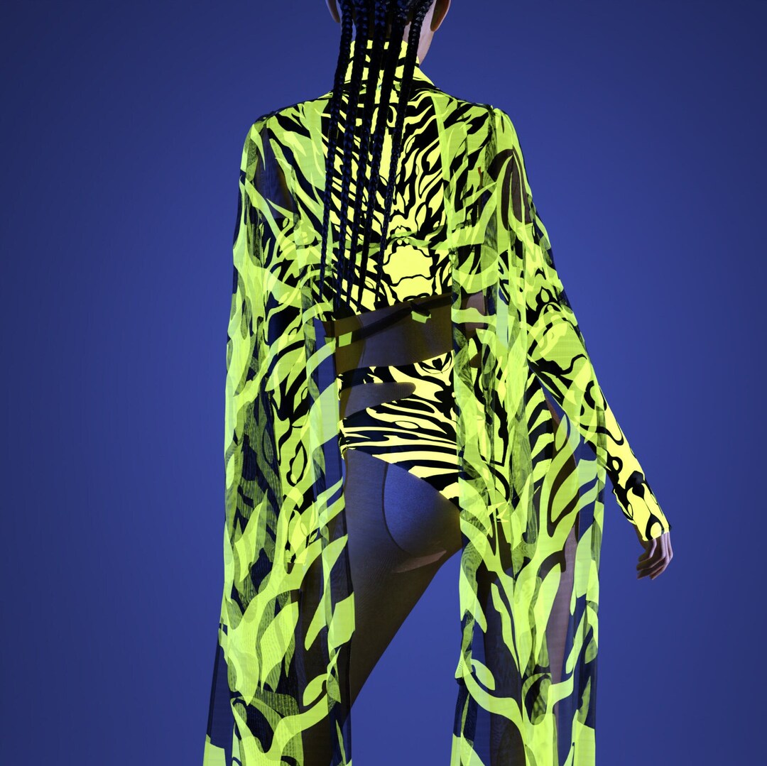 Festival Disco Wings, Rave Dancer Wings, Transparent Angels Wings, Neon ...