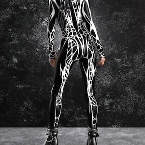 Halloween Spider Costume Set Womens Halloween Outfit - Etsy