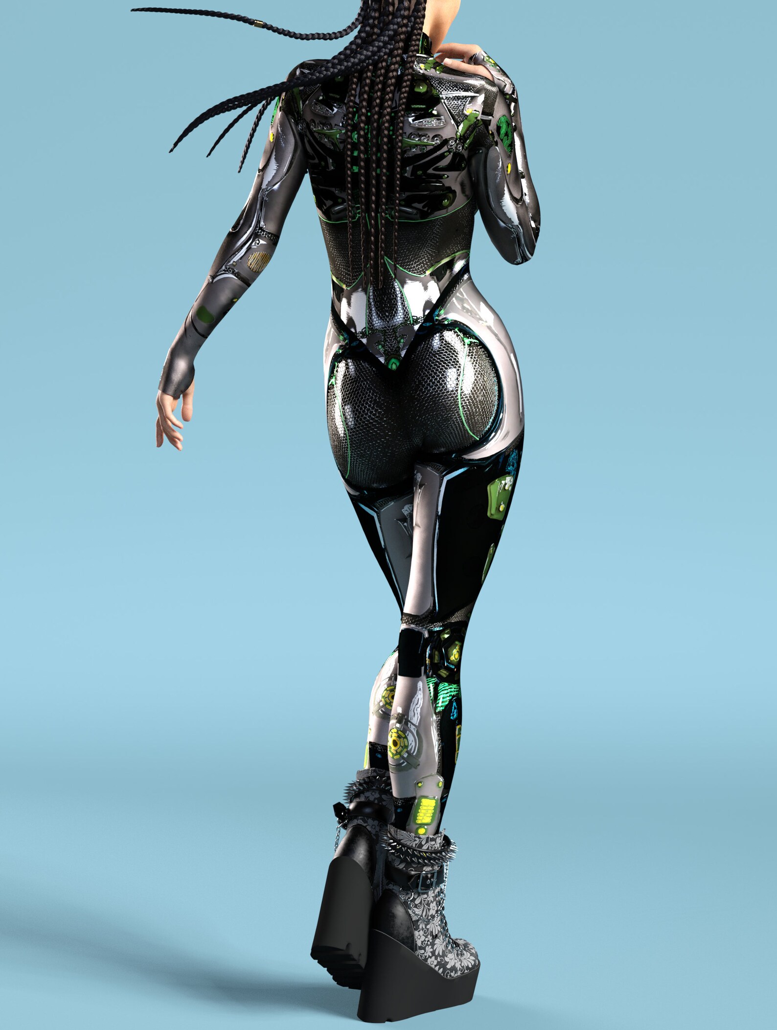 Cyborg Costume Women Droid Costume Women Rave Bodysuit - Etsy