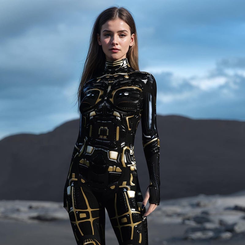 Female Robot Costume - Etsy