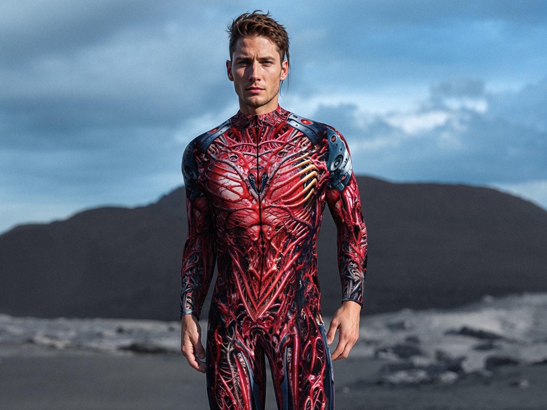 Halloween Costumes for Men, Alien Costume Men, Male Alien Costume ...