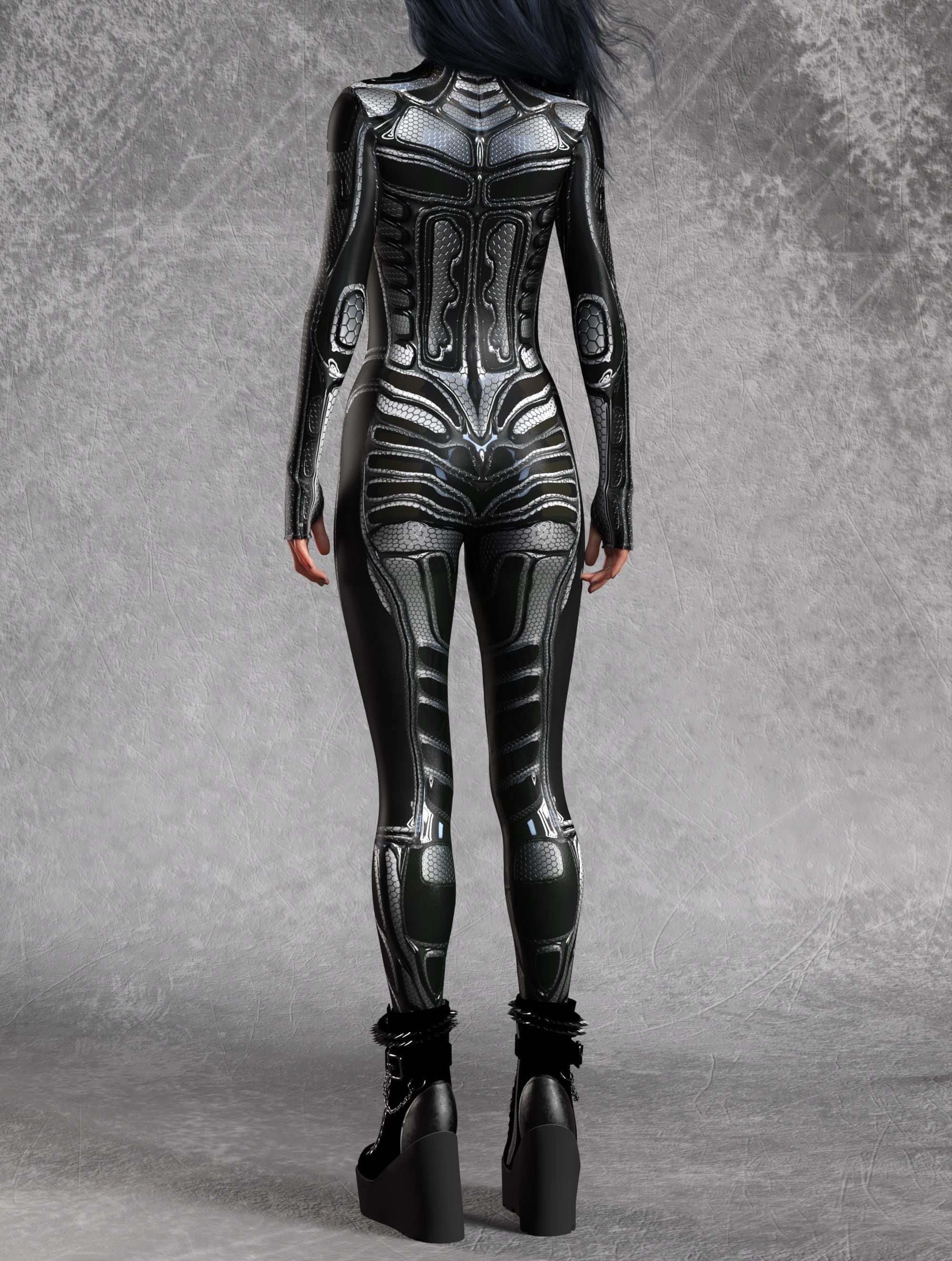 Titan Cyber Costume: Women's Robot Festival Cosplay - Etsy