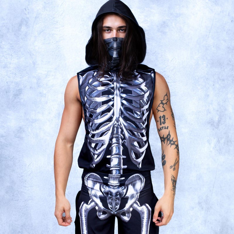 Mens Skeleton Pants - Etsy