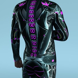 Robot Costume Men, Droid Costume Men, Festival Costumes for Men, Rave ...