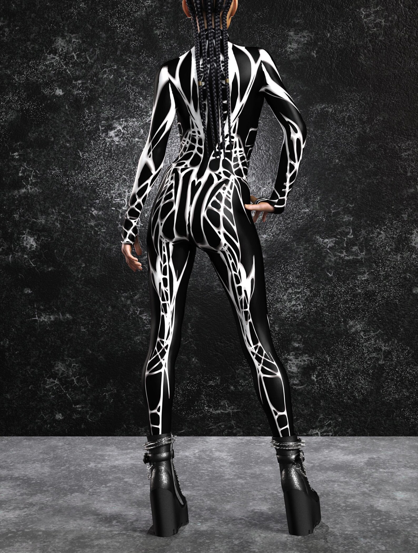 Halloween Spider Costume Set, Womens Halloween Outfit, Halloween Set ...
