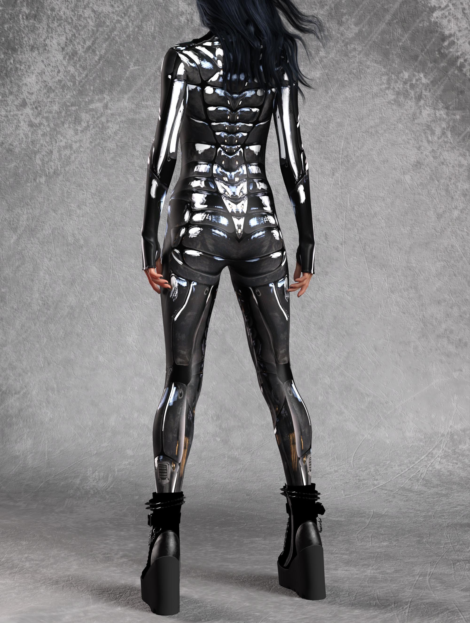 Leviathan Costume: Women's Droid Armour, Robot Cosplay - Halloween ...