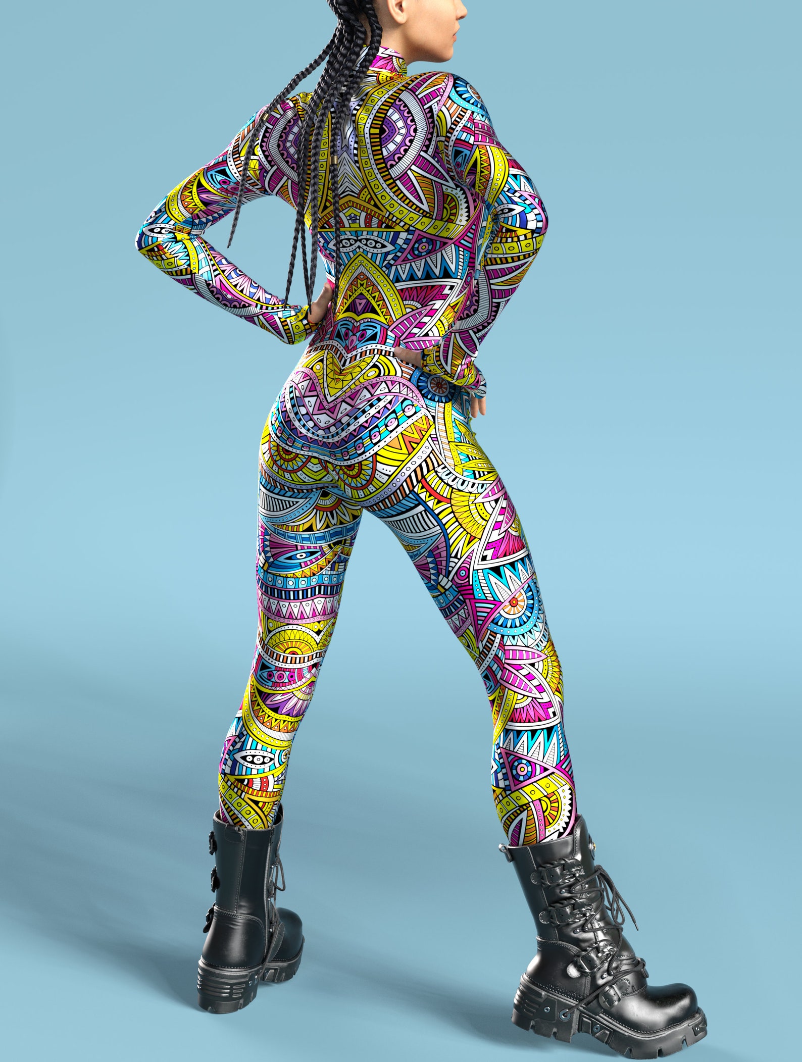 Tribal Bodysuit Tribal Clothing Festival Clothing Boho - Etsy