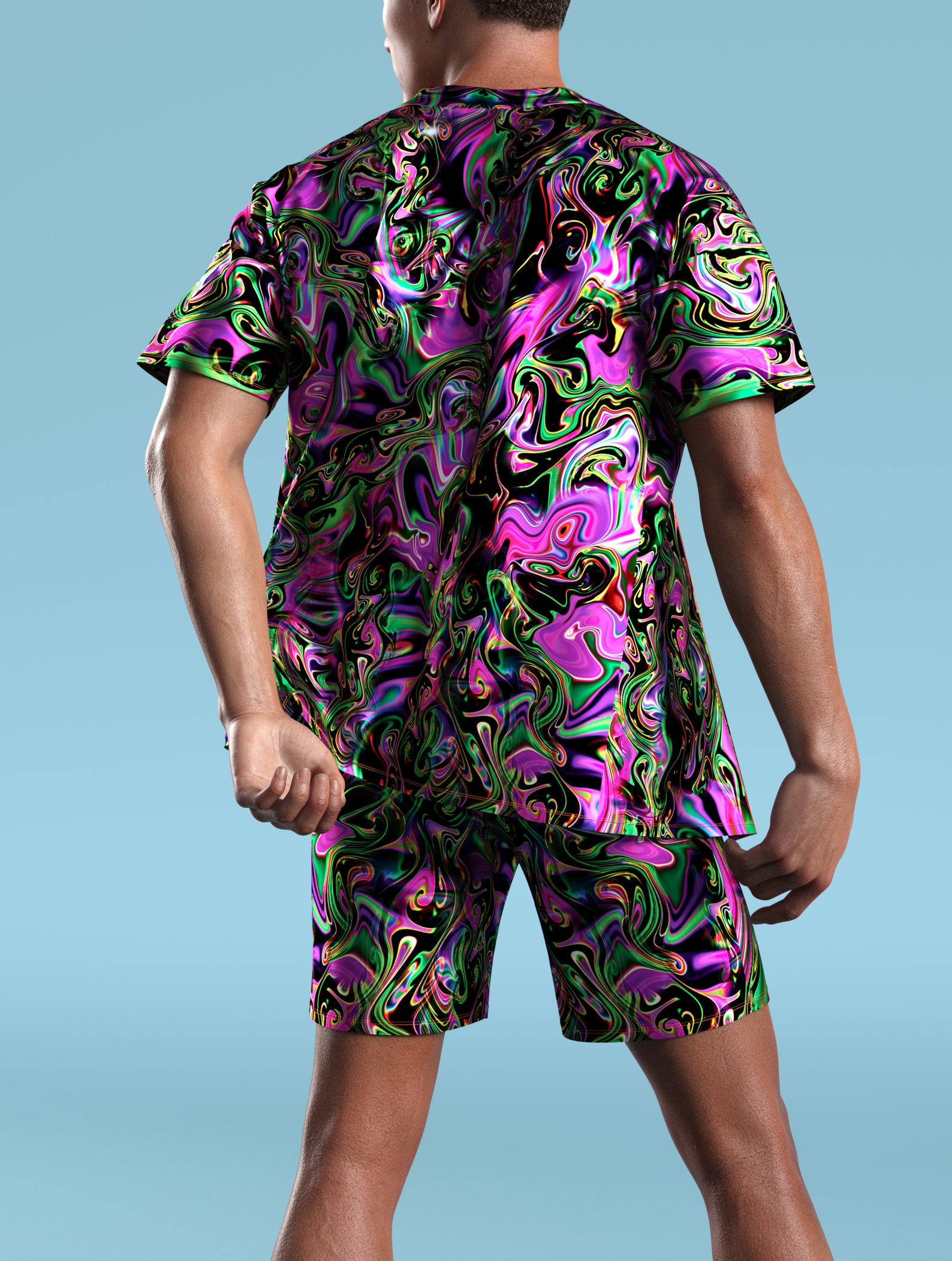 Rave Clothing Men Men Rave Shorts Festival Clothing Men EDC - Etsy