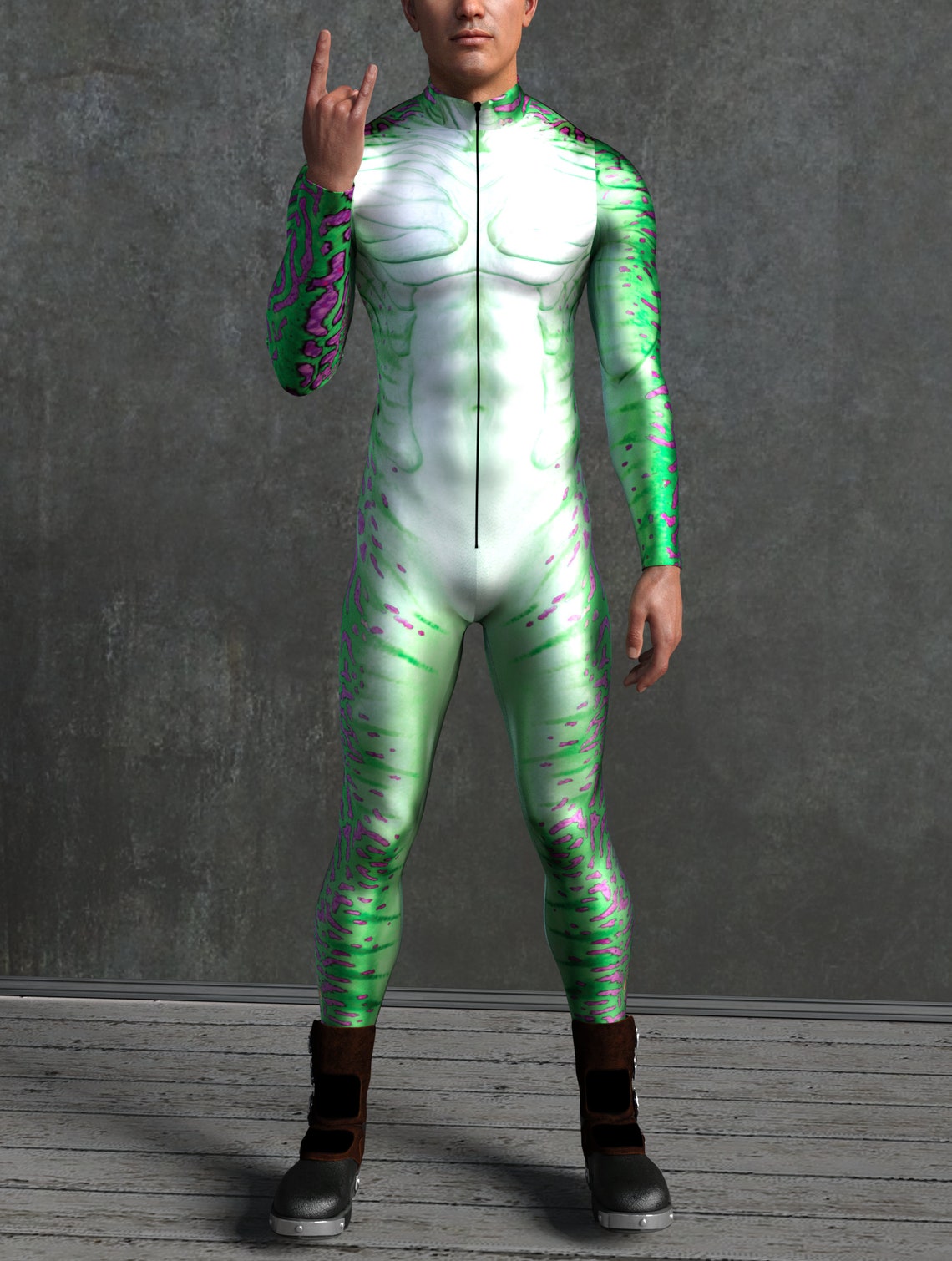 Alien Bodysuit Men Alien Costume Men Halloween Costumes Men - Etsy