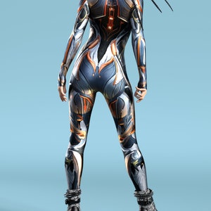 Droid Costume Women, Cyborg Costume Women, Rave Bodysuit, Festival ...