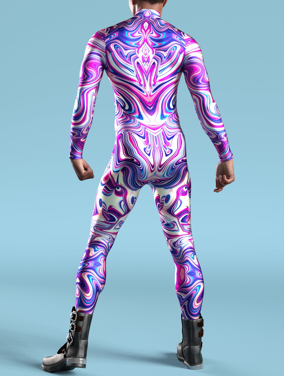 Rave Bodysuit Men Male Bodysuit Rave Leotard Men Festival - Etsy