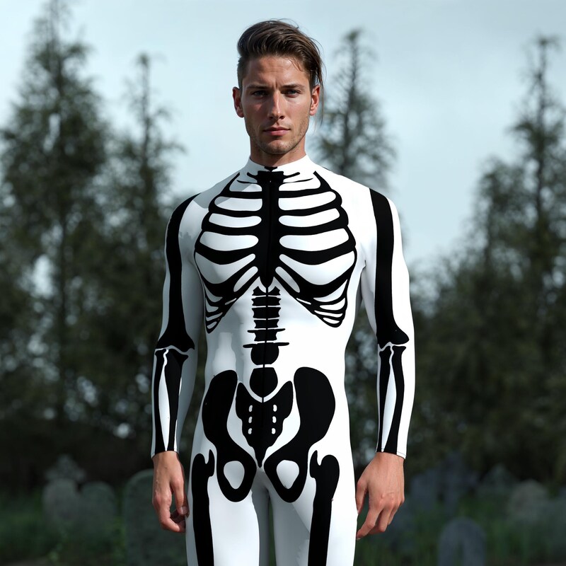 Sexy Skeleton Bodysuit - Etsy