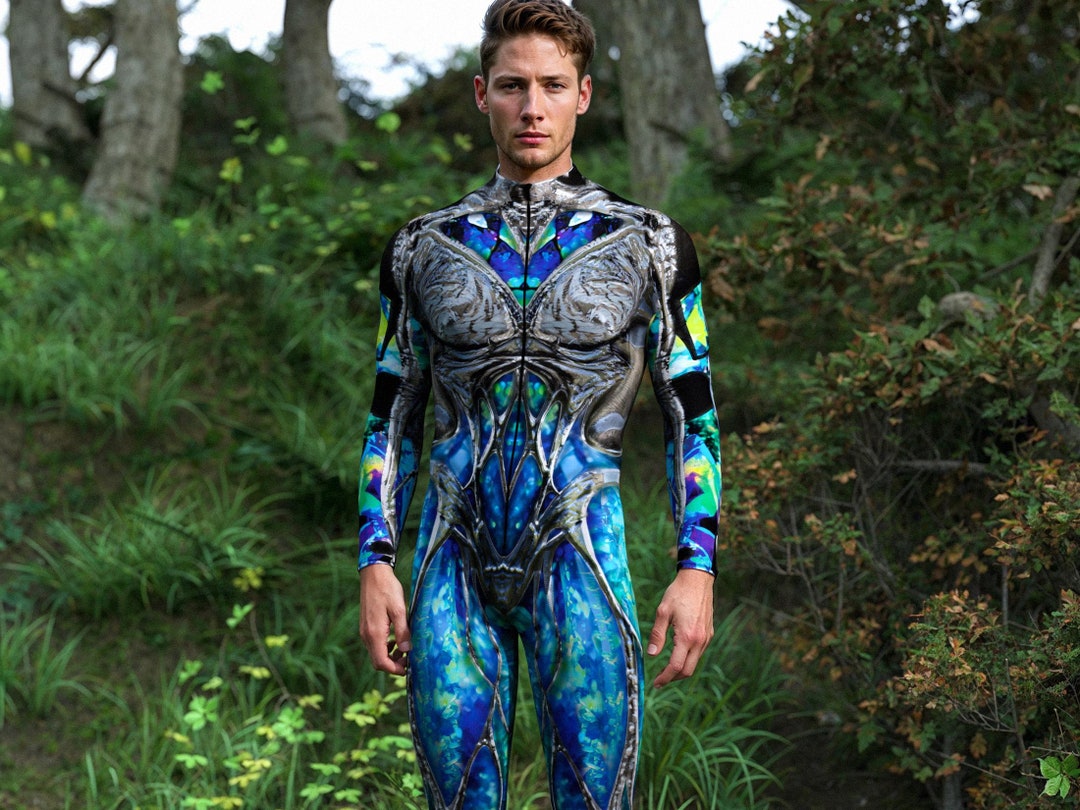 Halloween Costumes for Men, Halloween Bodysuit Men, Mens Party ...