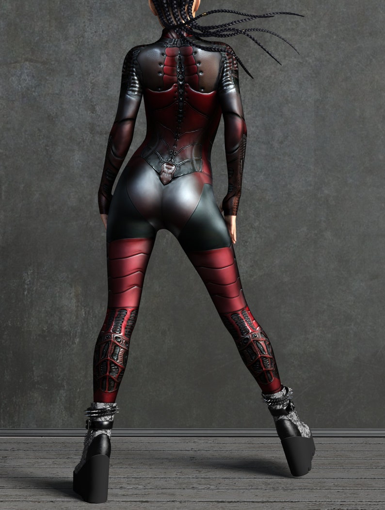 Cyborg Costume Women Robot Costume Women Halloween Costumes Etsy