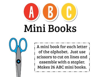 Abc Books | Etsy