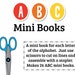 ABC Mini-books | Etsy