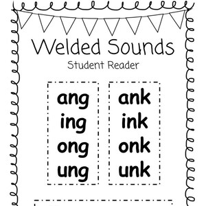 Teaching Children to Read- Phonics- Welded Sounds Student Practice and ...