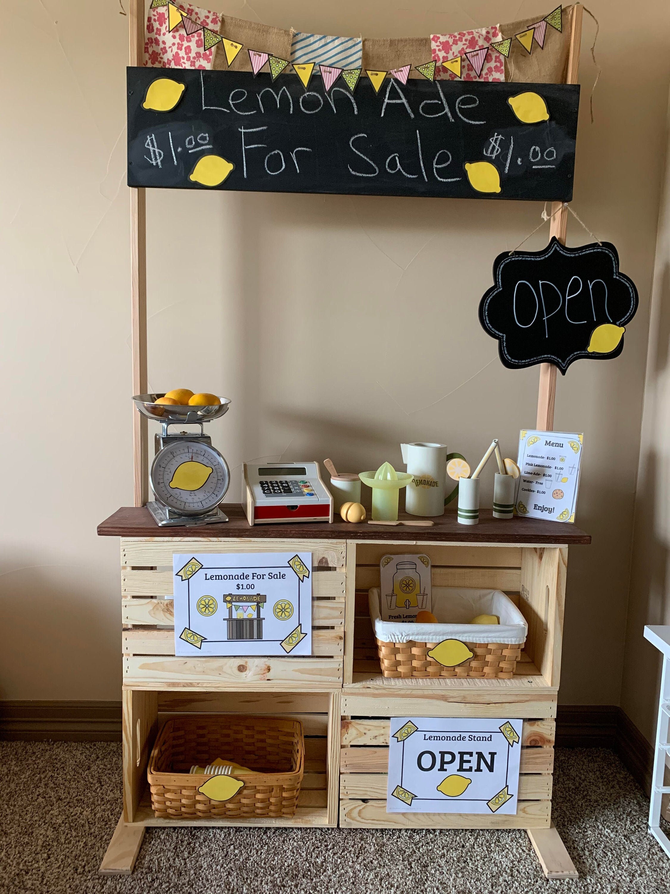 Lemonade Stand Dramatic Play - Etsy