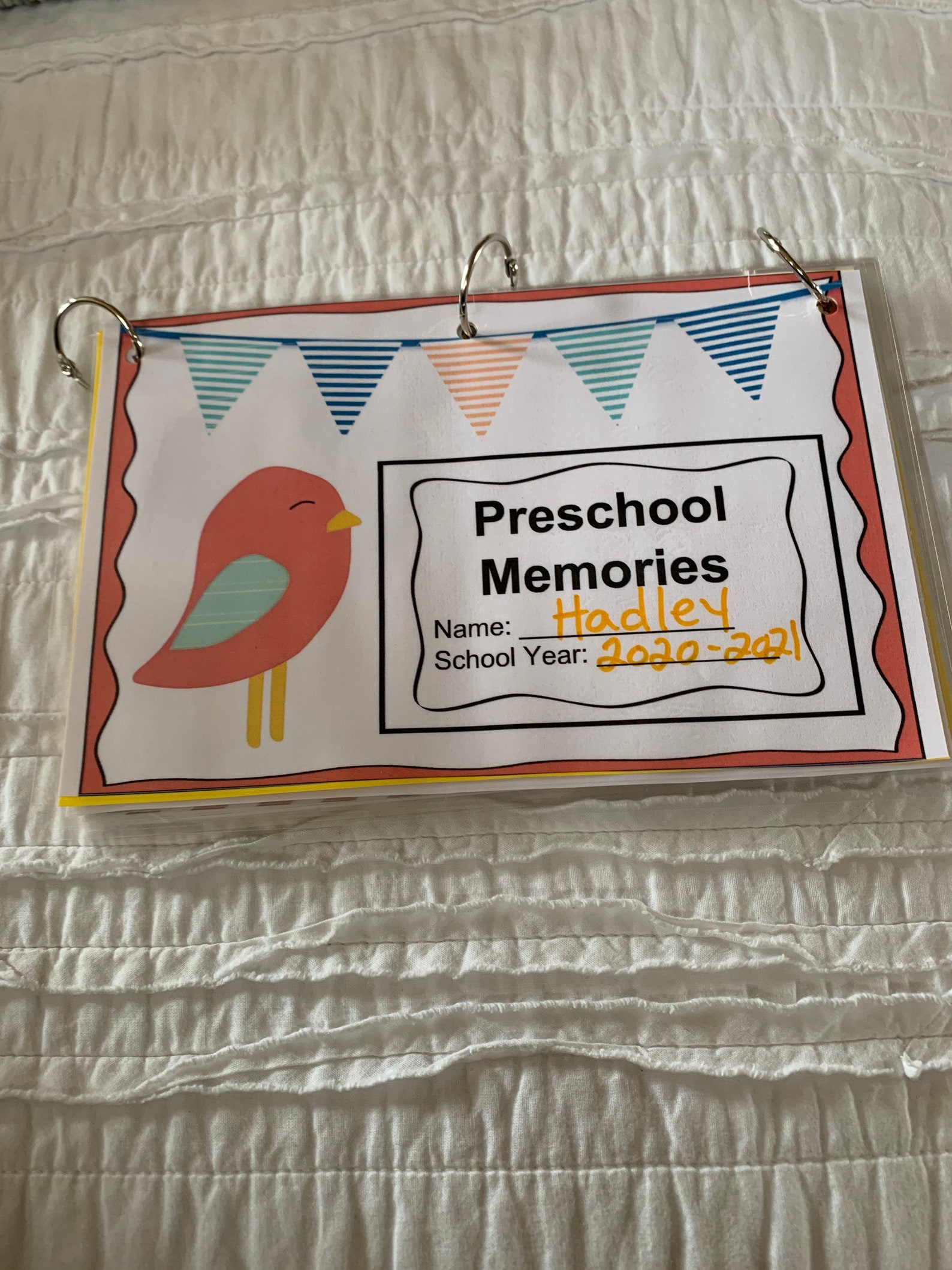 Preschool Memory Book - Etsy