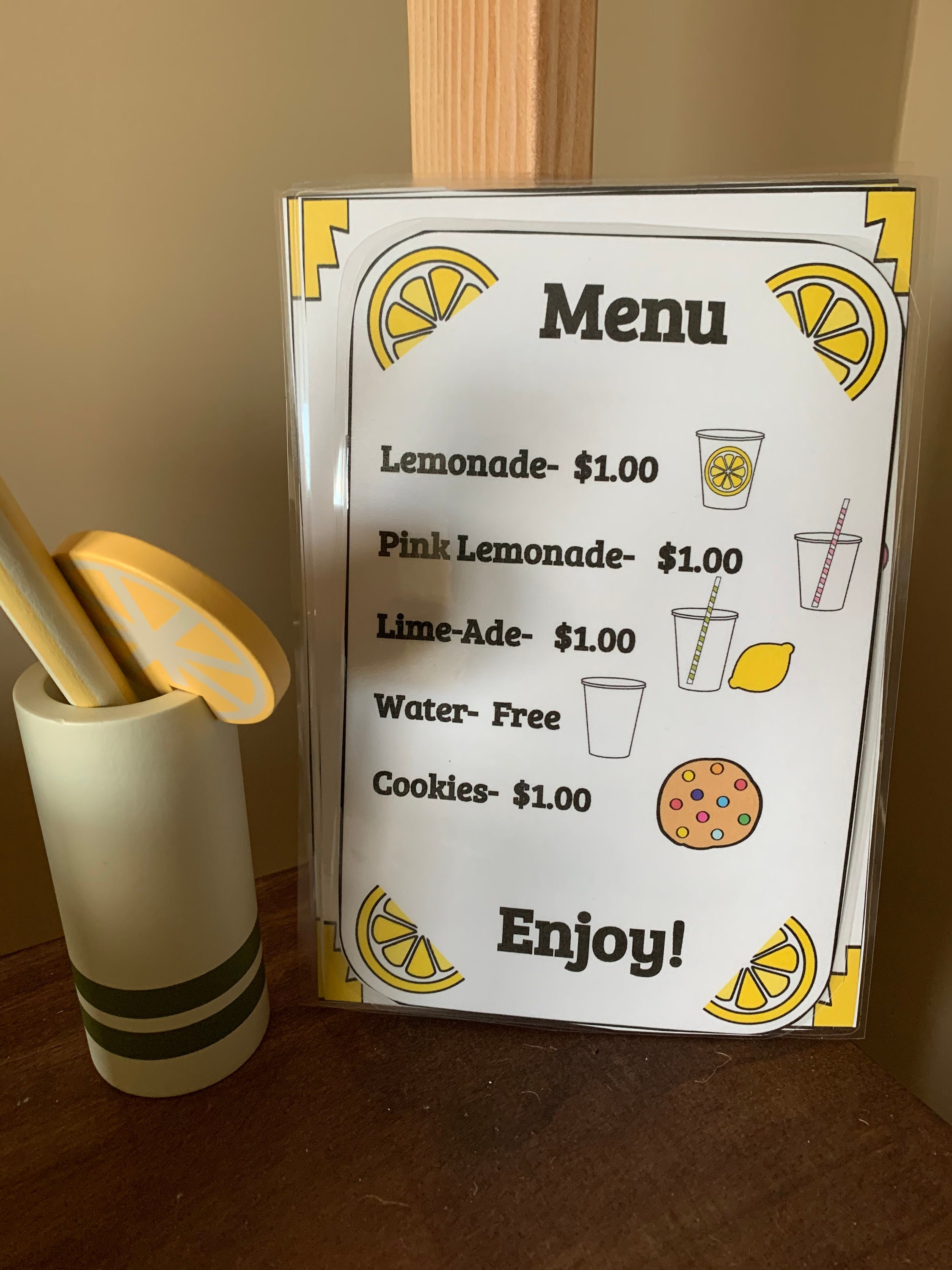 Lemonade Stand Dramatic Play - Etsy