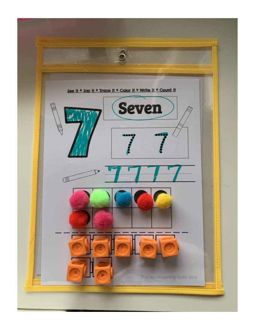 Fun With Numbers: 1-10 - Etsy