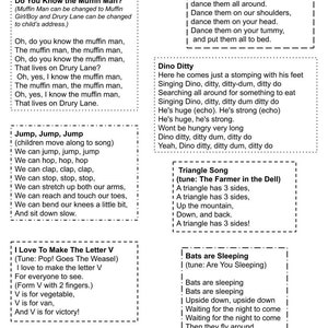 Preschool Curriculum- Lesson Plans Year 2: September-may - Etsy