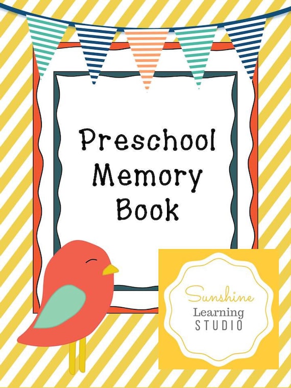 Preschool Memory Book - Etsy