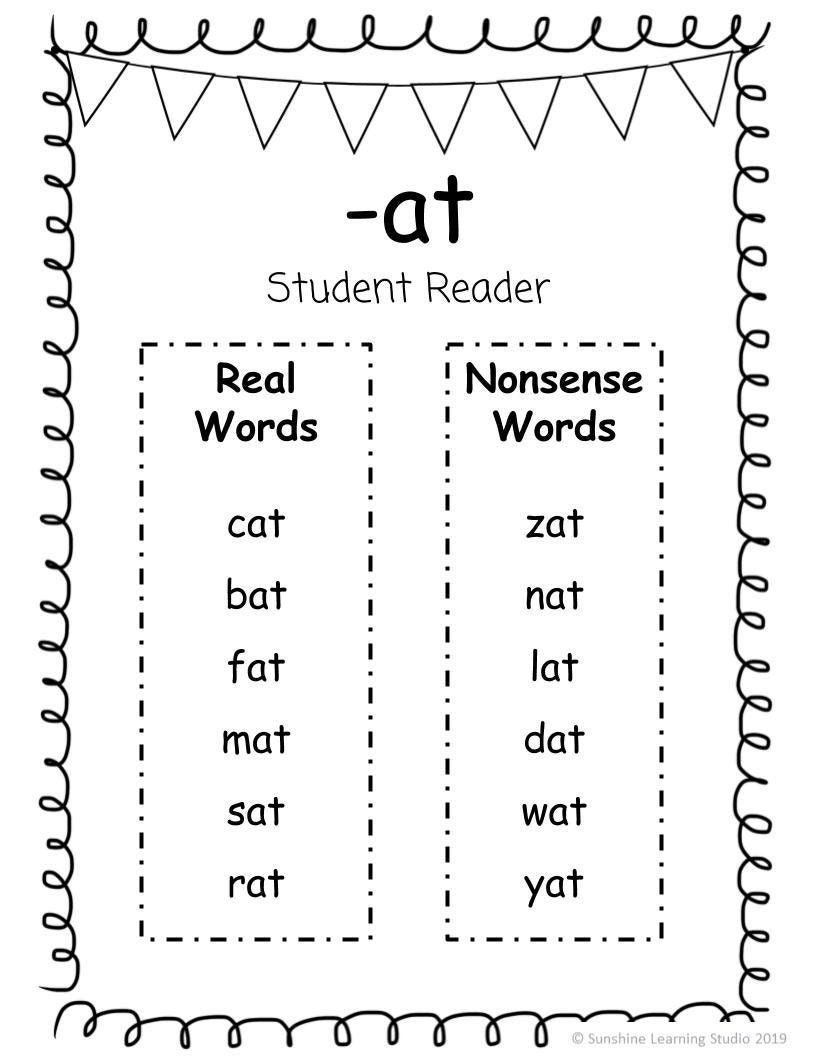 Teaching Children to Read Simple 3 Letter Words- Phonics - Etsy