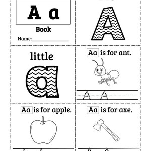 ABC Mini-books - Etsy