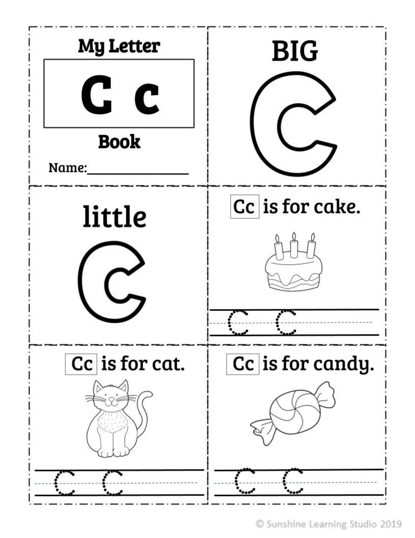 ABC Mini-books - Etsy