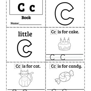 ABC Mini-books - Etsy