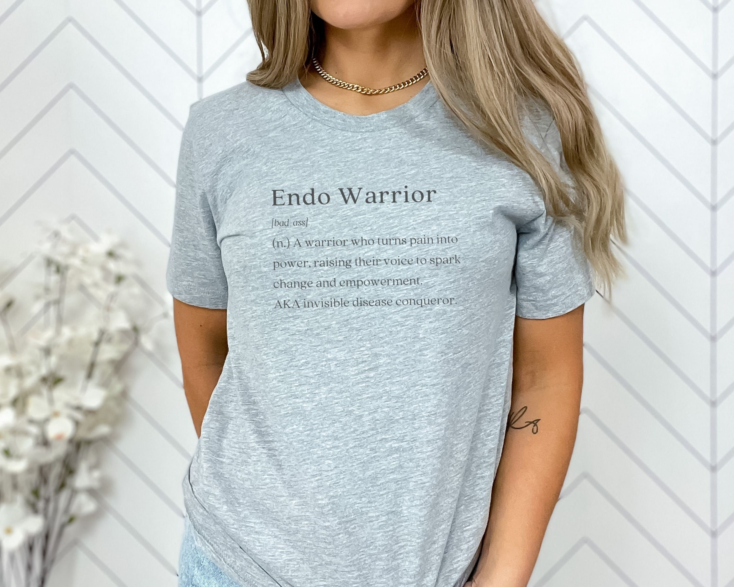 Endo Warrior Shirt for Endometriosis Awareness, Endo Strong Endo Nurse ...