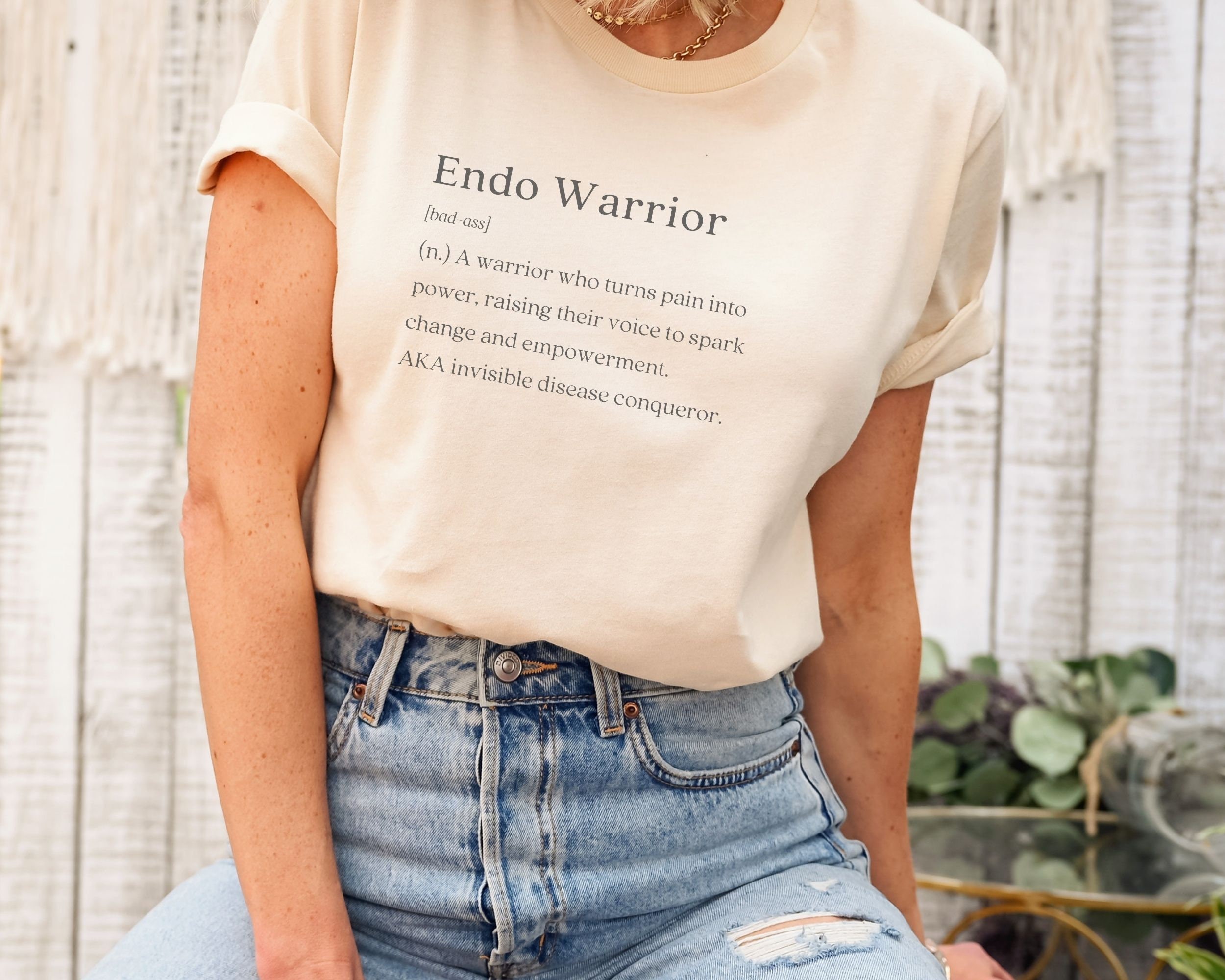 Endo Warrior Shirt for Endometriosis Awareness, Endo Strong Endo Nurse ...