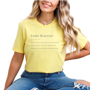 Endo Warrior Shirt for Endometriosis Awareness, Endo Strong Endo Nurse ...