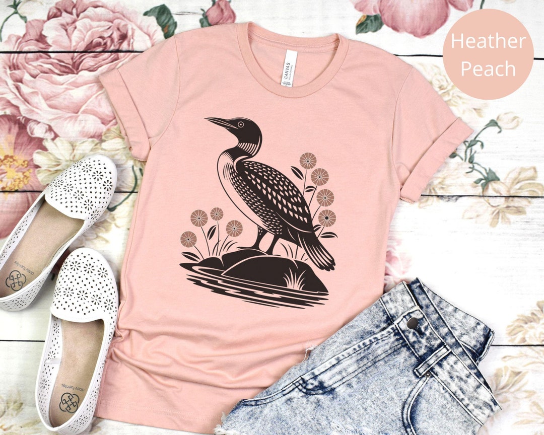 Minnesota Loon Bird Shirt for Bird Lover Shirt Common Loon T Shirt Bird ...