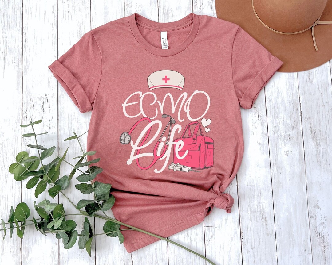 ECMO Nurse Shirt, Nurse ECMO Shirt, ECMO Specialist Shirts, Ecmo Tshirt ...