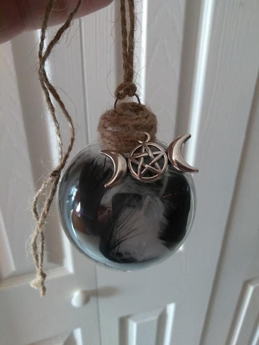 Witch Ball Witchcraft Witch Decoration Glass Witch Ball Spell Ball ...