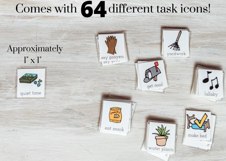Laminated Daily Routine Chart Interactive Daily - Etsy Laminated Daily Routine Chart Interactive Daily - Etsy