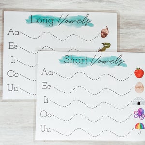 Vowels Chart, Kindergarten Curriculum, Homeschool Preschool, Learn to ...